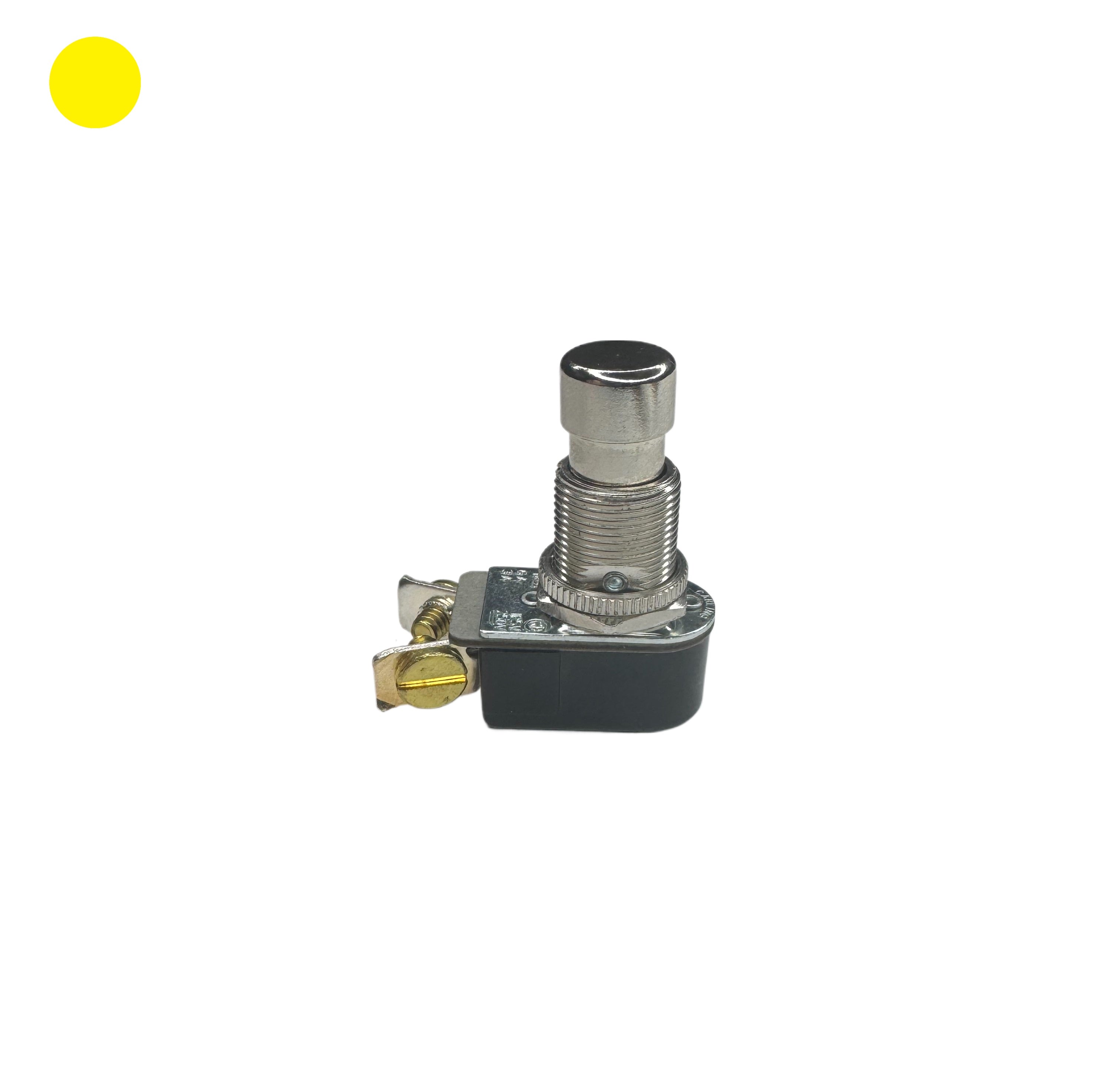 On-Off SPST Light Duty Push Button w/ Screw Terminals – Young Fastener ...